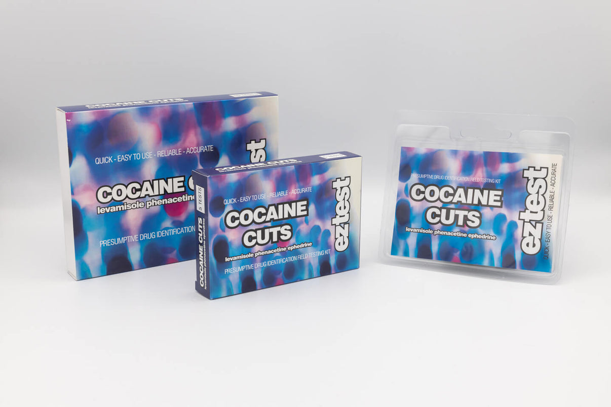 Cocaine Cuts Test Kit - Detect Levamisole, Phenacetin | EZ Test – EZ ...